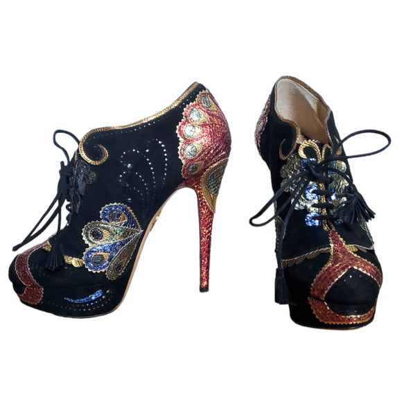Charlotte Olympia | Shoes | Charlotte Olympia Orient Express Laceup ...